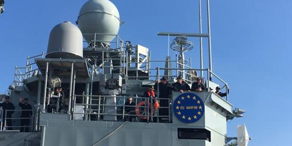 La fragata ‘Numancia’ regresa a la Base Naval de Rota tras participar ...