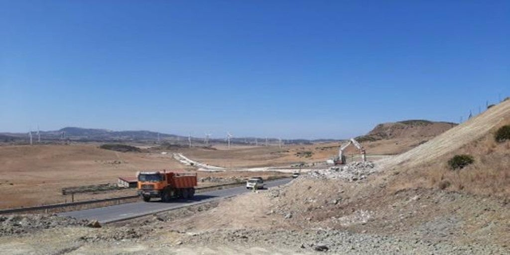 Las obras de ensanche y mejora de la carretera Paterna-Medina concluirán a mediados de 2022